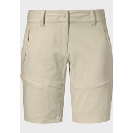 Schöffel SCHÖFFEL Damen Shorts "Shorts Toblach2", beige, Gr. 40, Oberstoff: 89% Nylon, 11% Elasthan, Hosen