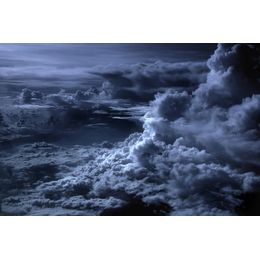 papermoon Fototapete "Wolken", B/L: 5m x 2,8m, Bahnen: 10 Stk., bunt, Schlafzimmer, Tapeten