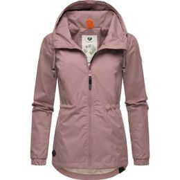 Ragwear Damen Outdoorjacke "Danka", lila, Gr. XXXL, Außenmaterial: 100% Polyester, Innenfutter: 100% Polyester, Jacken, Wasserdichte Übergangsjacke