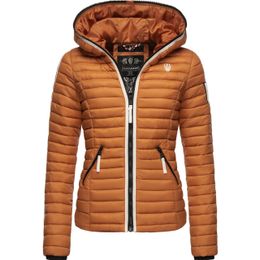 Navahoo Damen Steppjacke "Kimuk Prc", braun, Gr. XS, Oberstoff: 100% Nylon; Futter: 100% Polyester; Wattierung: 100% Polyester; Ärmelfutter: 100%