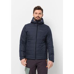 Jack Wolfskin Herren Funktionsjacke "LAPAWA INS HOODY M", blau, Gr. S, OBERSTOFF 100% POLYAMID FUTTER 100% POLYESTER F&Uuml;LLUNG 100% POLYESTER, Jacken