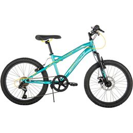 Huffy Jugendfahrrad, 34cm, 20 Zoll (50,80cm) hinten: 20 Zoll (50,80cm), blau, Fahrr&auml;der