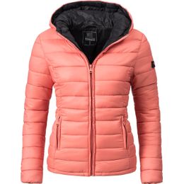 Marikoo Damen Steppjacke "Luci", rot, Gr. S, Obermaterial: 100% Nylon, Futter: 100% Polyester, Wattierung: 100% Polyester, Ärmelfutter: 100%