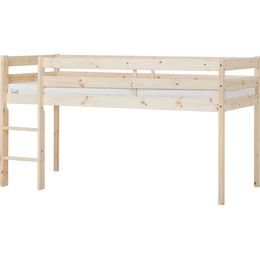 Spielbett Hoppekids, B:101cm H:114cm L:206cm, beige, Kinderzimmer, Betten, "ECO COMFORT, Hochbett, in 2 Einzelbetten teilbar", Höhe 72cm, Farbe &