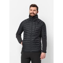 Jack Wolfskin Herren Hybridjacke "NEBELHORN DOWN HYBRID M", grau, Gr. XXXL, 1. OBERSTOFF 100% POLYAMID 2. OBERSTOFF: 95% POLYESTER, 5% ELASTHAN