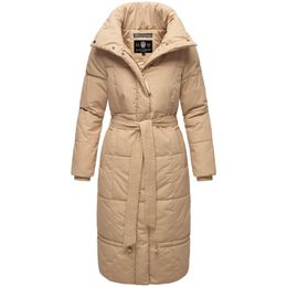 Navahoo Damen Steppmantel "Mirenaa", beige, Gr. XL, Oberstoff: 100% Polyester; Futter: 100% Polyester; Wattierung: 100% Polyester; &Auml;rmelfutter: 100%