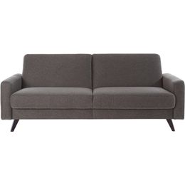 3-Sitzer, B:222cm H:89cm T:93cm, grau, exxpo - SOFA FASHION, Sofas, "Samso, elegant und bequem, toller Sitzkomfort, Schlafsofa", Kippcouch, inklusive