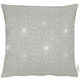 Dekokissen Apelt, B:46cm L:46cm, grau, Polyester, Kinderzimmer, Dekokissen_Sitzkissen_Kissenh&uuml;llen, "1712", Kissenh&uuml;lle ohne F&uuml;llung, 1 St&uuml;ck