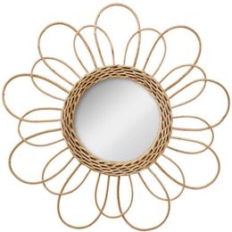 Spiegel Blume - Rattan d 38 cm Atmosphera Créateur D'intérieur