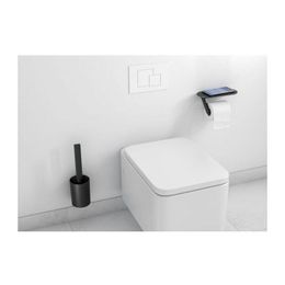 Hansgrohe - WallStoris Toilettenset 27969670 aus Kunststoff, Mattschwarz