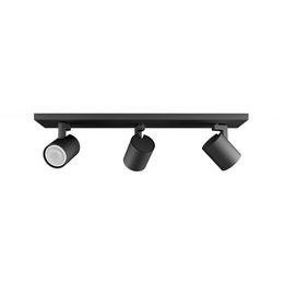 Philips LED-Spot 'Hue White Ambiance' Runner, schwarz 3-flammig, inkl. Dimmschalter