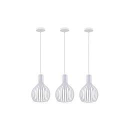 LONGZIMING - Stück Industrielle Vintage Stoex Pendelleuchte 3 Lichter Retro-Stil Kronleuchter Deckenleuchten Lampe Küche Wohnzimmer Esszimmer