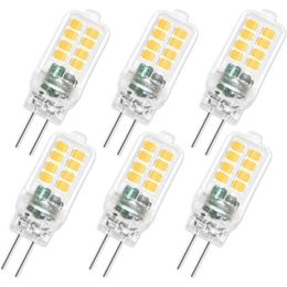 G4-LED-Glühbirne, 12 v, 3 w, nicht dimmbar, 16 smd, 300 lm, Neutralweiß 4000 k, entspricht 25 w G4-Halogenbirne, G4-LED-Glühbirne für Kronleuchter,