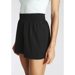 Vivance Dreams Schlafshorts schwarz Gr. 32/34 für Damen. Bequem. Nachhaltig.