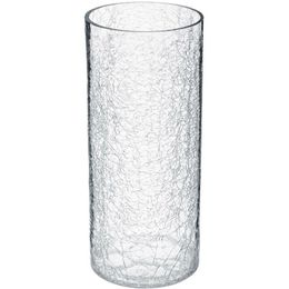 Zylindervase - Craquelé-Glas - H30 cm Atmosphera Créateur D'intérieur