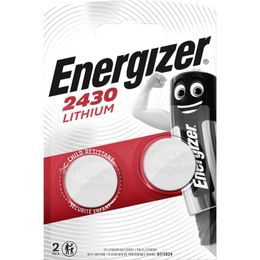 Knopfzelle cr 2430 3 v 2 St. 290 mAh Lithium CR2430 - Energizer