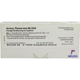 Weleda Arnica Planta Tota Rh D30 8 ML