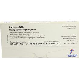 Weleda Lachesis D20 8 ML