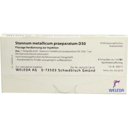 Weleda Stannum Met Praep D30 8 ML