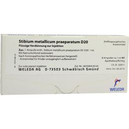 Weleda Stibium Met Praep D20 8 ML