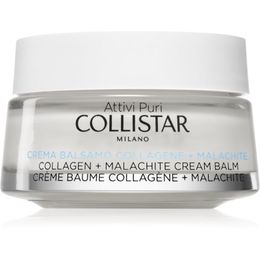 Collistar Attivi Puri Collagen Malachite Cream Balm hydratisierende Anti-Aging Creme mit Kollagen 50 ml