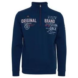 Troyer FQ1924 "Troyer FQLouie", Herren, Gr. L, blau (estate blau), Obermaterial: 80% Baumwolle CO. 20% Polyester PES., bedruckt, casual, normal, Langarm, Pullover