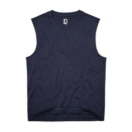 Brandit T-Shirt sleeveless navy, Gr&ouml;&szlig;e S