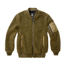 Brandit MA1 Sherpa Jacket oliv, Größe S