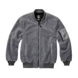 Brandit MA1 Sherpa Jacket anthrazit, Größe S