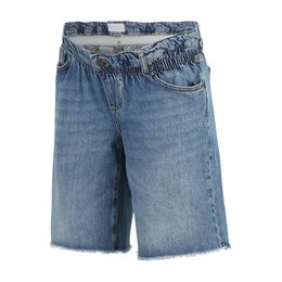 MAMALICIOUS Umstand Shorts 'Kyoto' Damen Gr&ouml;&szlig;e 30 blue denim