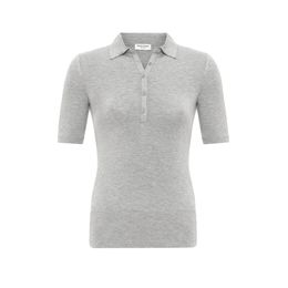 Anou Anou Poloshirt Damen Gr&ouml;&szlig;e S hellgrau