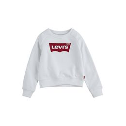Levi's Kids Sweatshirt M&auml;dchen Gr&ouml;&szlig;e 116 dunkelrot / wei&szlig;