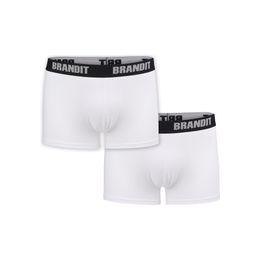 Brandit Boxershorts Herren Gr&ouml;&szlig;e XXL hellgrau / schwarz / wei&szlig;
