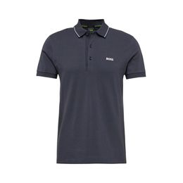 BOSS Poloshirt 'Paule 4' Herren Gr&ouml;&szlig;e XS nachtblau / wei&szlig;