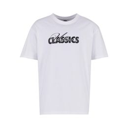 Urban Classics T-Shirt 'Cursive Bold' Herren Gr&ouml;&szlig;e M schwarz / wei&szlig;