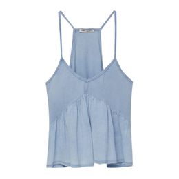 Pull&Bear Pull&bear Top Damen Gr&ouml;&szlig;e XS blue denim