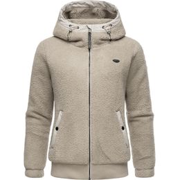 Ragwear Between-Season Jacket 'Cousy' female size M Beige / Black / White