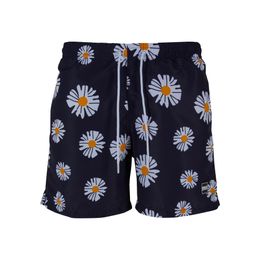Urban Classics Badeshorts Herren Gr&ouml;&szlig;e 5XL navy / honig / wei&szlig;