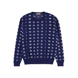 Marni Pullover Jungen Gr&ouml;&szlig;e 164 navy / hellgrau