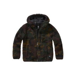 Brandit Jacke Jungen Gr&ouml;&szlig;e 158/164 dunkelbraun / dunkelgrau / khaki