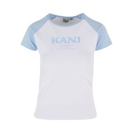 Karl Kani T-Shirt Damen Gr&ouml;&szlig;e S hellblau / wei&szlig;