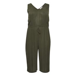 Kaffe Curve Jumpsuit 'Isma' Damen Gr&ouml;&szlig;e 4XL khaki