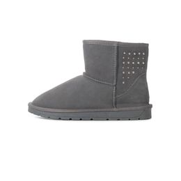 Gooce Boots 'Suri' Damen Gr&ouml;&szlig;e 39 graphit / silber Winterschuhe