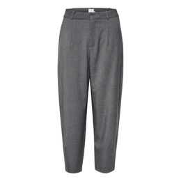 Kaffe Pleat-Front Pants 'Merle' female size 40 mottled grey