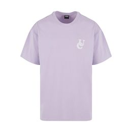 Urban Classics T-Shirt Herren Gr&ouml;&szlig;e XS ecru / flieder