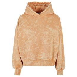 Urban Classics Sweatshirt female size L Pastel orange / White