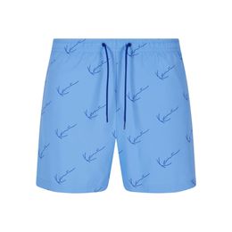 Karl Kani Badeshorts Herren Gr&ouml;&szlig;e L saphir / hellblau