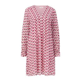 S.oliver Black Label Kleid Damen Gr&ouml;&szlig;e 38 rosa / rot / schwarz Sommerkleid