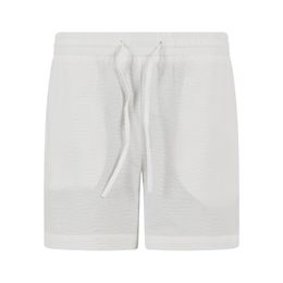 Urban Classics Shorts 'Seersucker' Damen Gr&ouml;&szlig;e 44 wei&szlig;