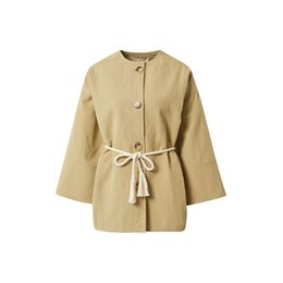 Vanessa Bruno Jacke 'NYL' Damen Gr&ouml;&szlig;e S beige / wei&szlig;